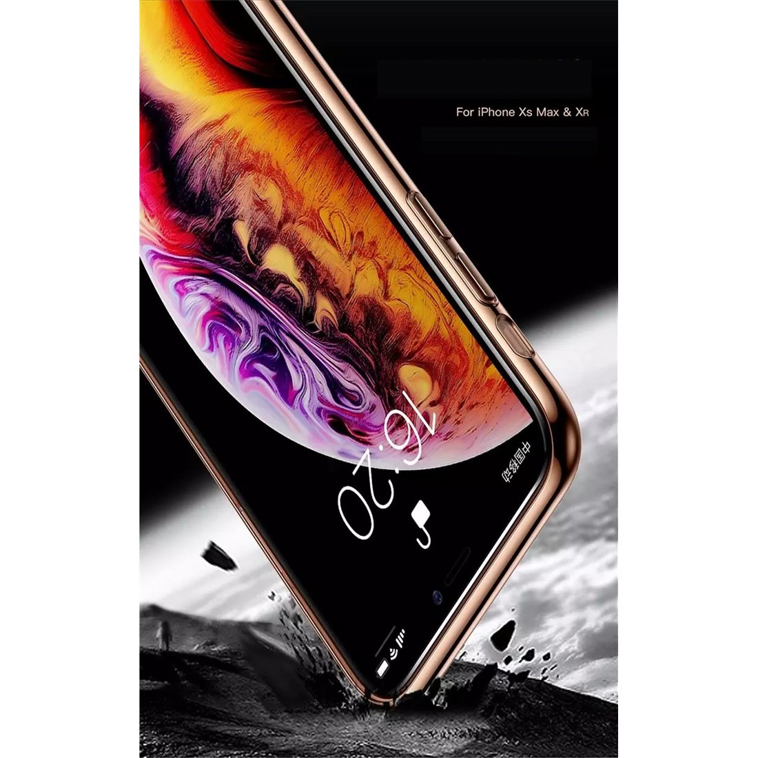 Apple iPhone Xs Max Transparant Back Cover Telefoonhoesje